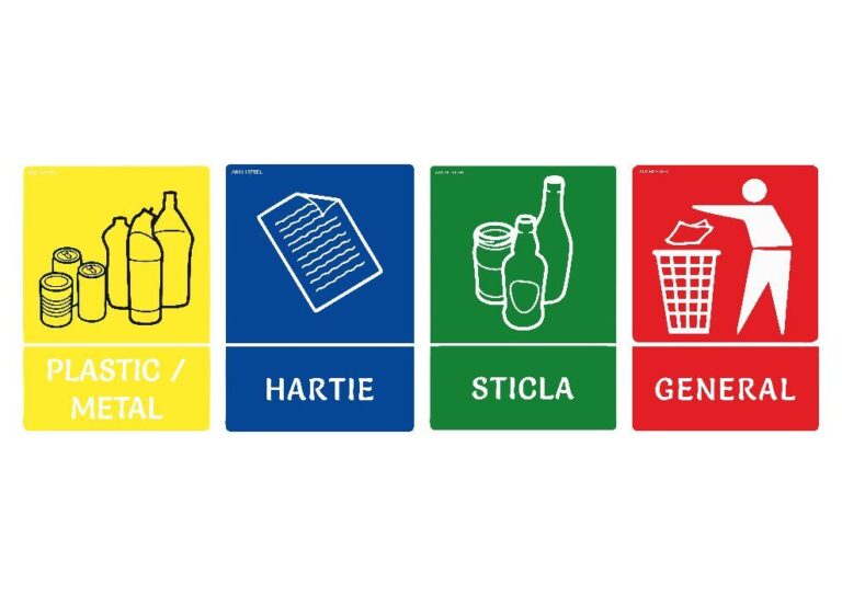 Spațiul pentru colectarea selectivă a deșeurilor, necesar în proiectul ...